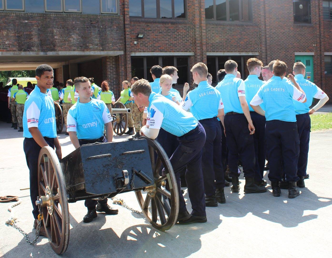 JUNIOR LEADERS FIELD GUN COMPETITION - Sea Cadets