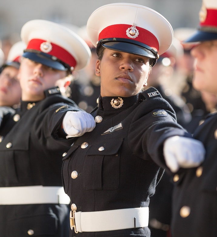 Marines Cadet Laurelle talks courage - Sea Cadets