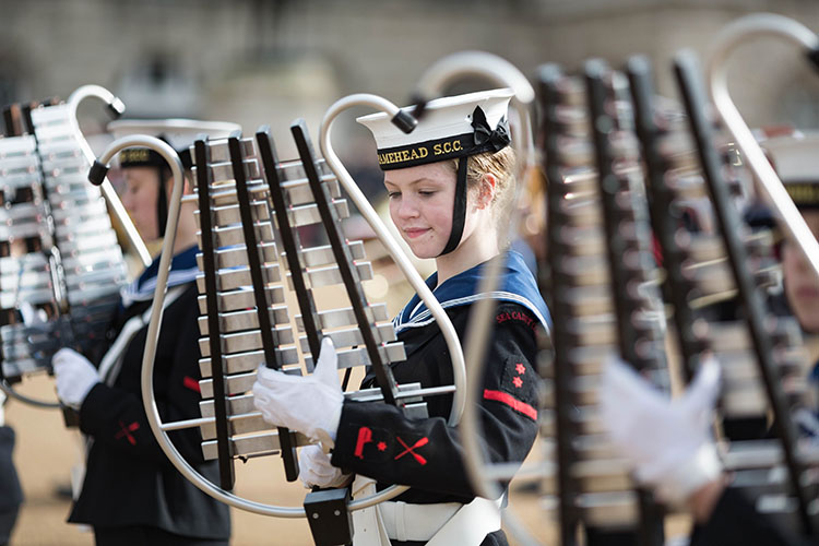 Sea Cadets march on London for Trafalgar Day 2019 - Sea Cadets