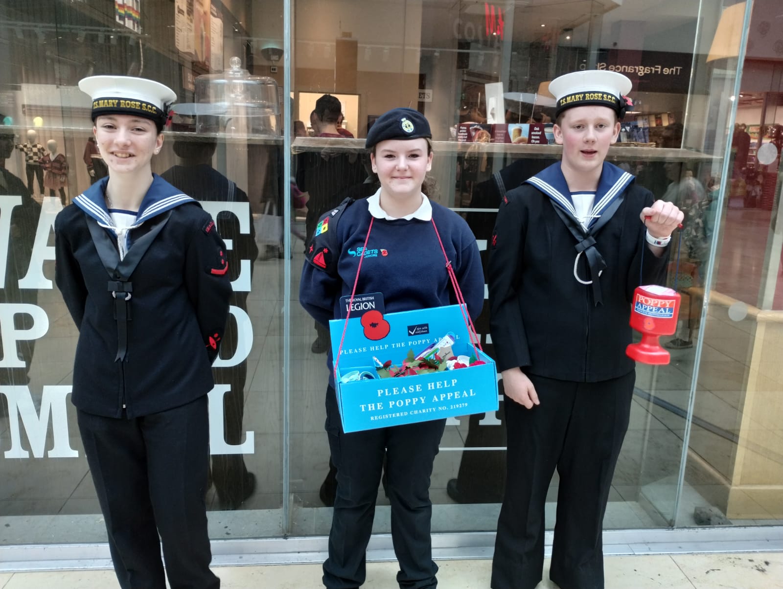 Poppy Selling 2022 - Sea Cadets Basingstoke and Deane