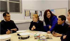 Captain Sea Cadets Meets Dewsbury Cadets! - Sea Cadets