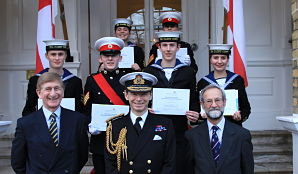 12 SEA CADETS TAKE TEA WITH CHARITY’S BIGGEST SUPPORTERS - Sea Cadets