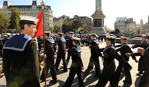Trafalgar Day Parade, London - Sea Cadets