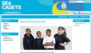 Sea Cadet Online Shop - Sea Cadets